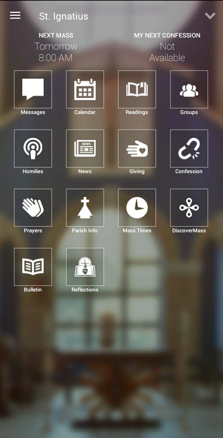 myParish App – St. Ignatius