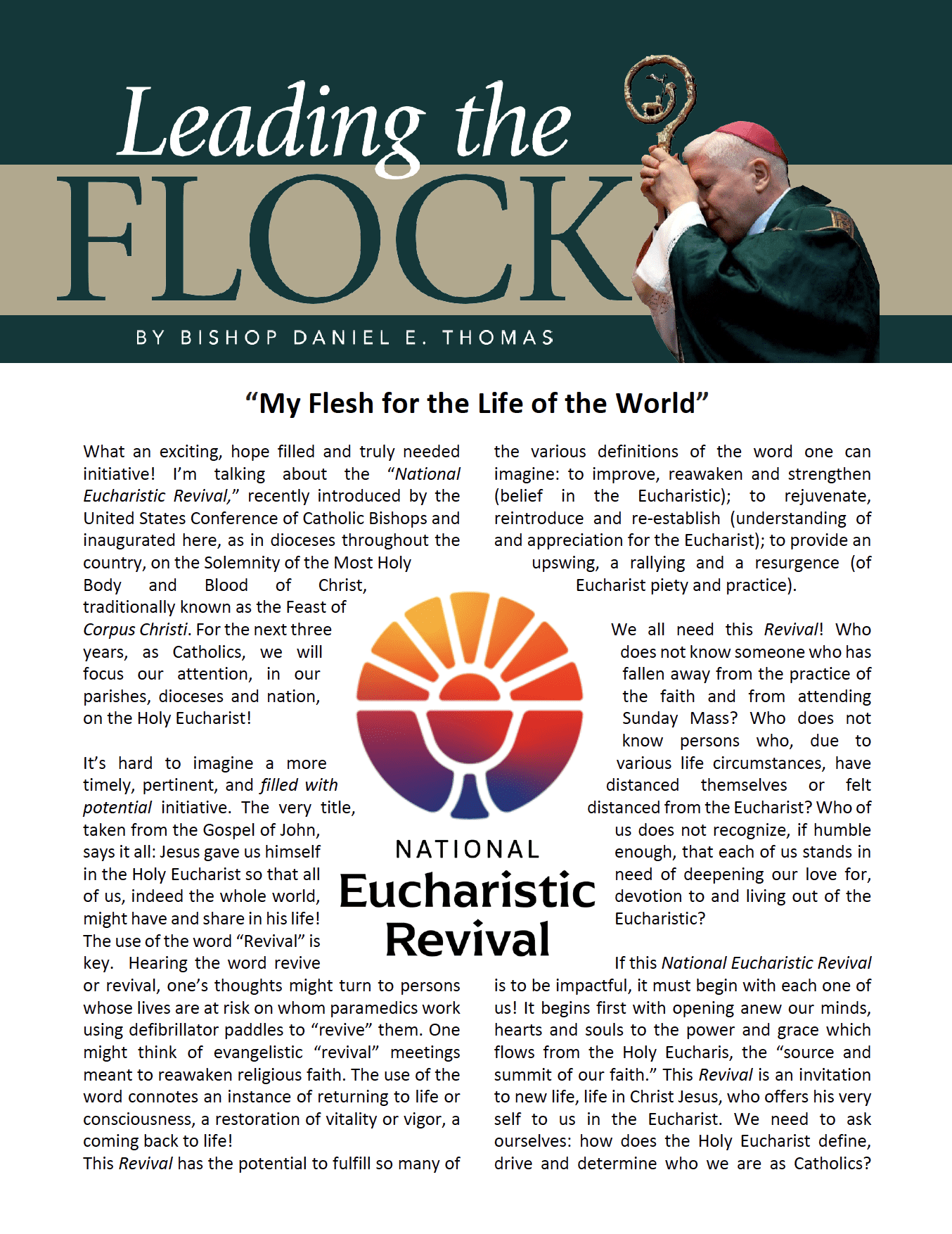 Leading The Flock – St. Ignatius